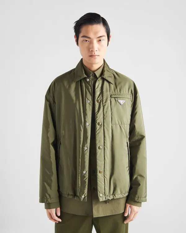 Prada Re-Nylon Jacket - Military Green | Editorialist